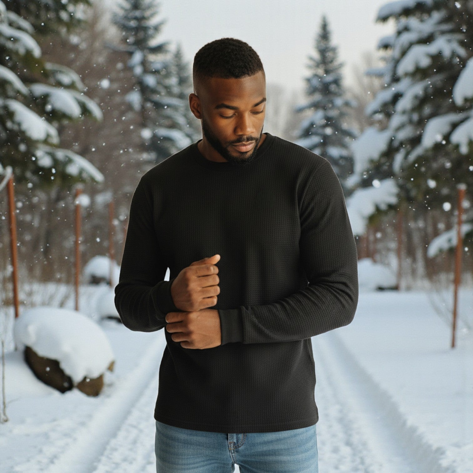 Sada Thermal Long Sleeve Shirts – BUREEN